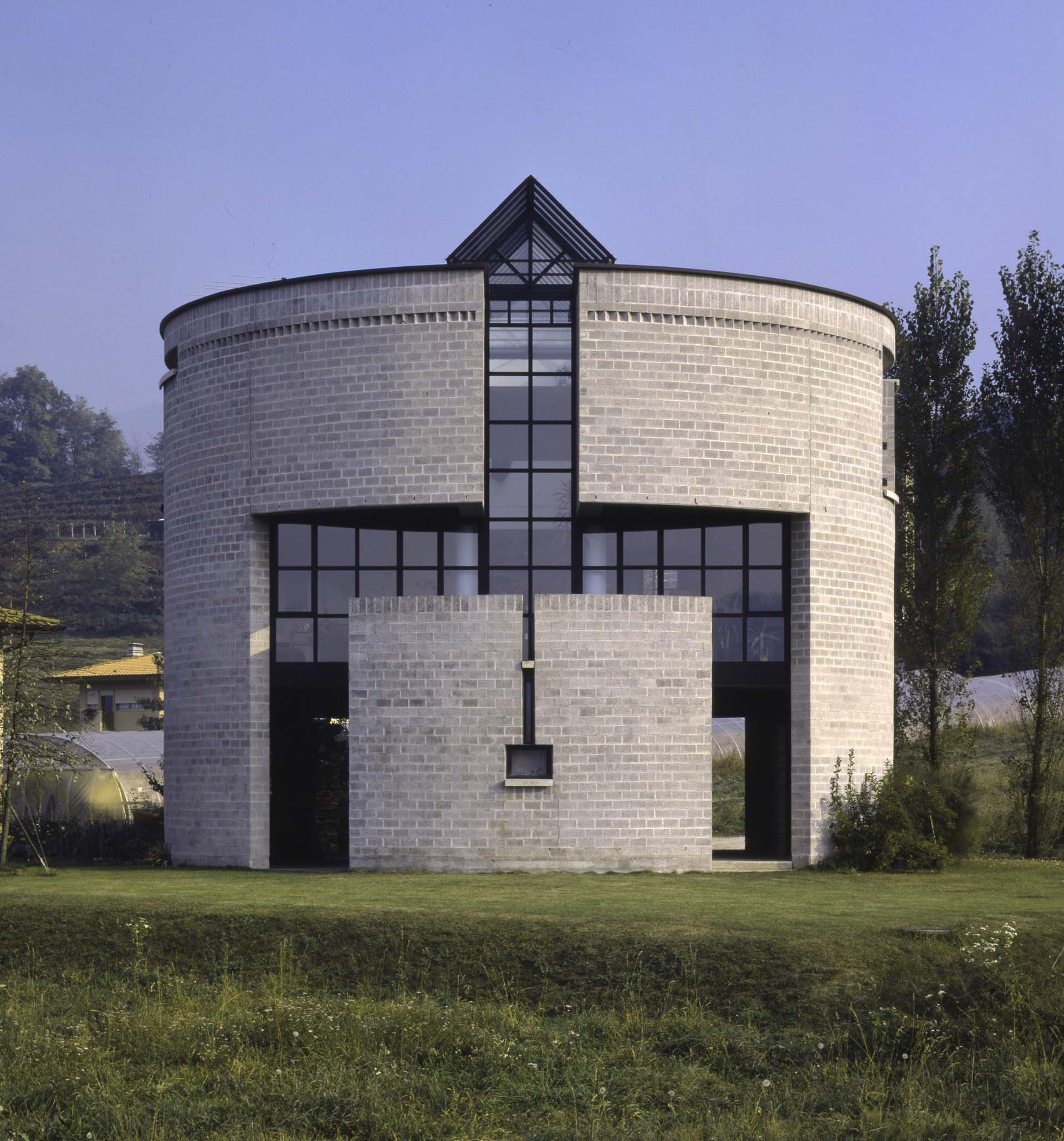Mario Botta ~ Casa Rotonda ~ Stabio, Zwitserland ~ 1980-1982 | House ...